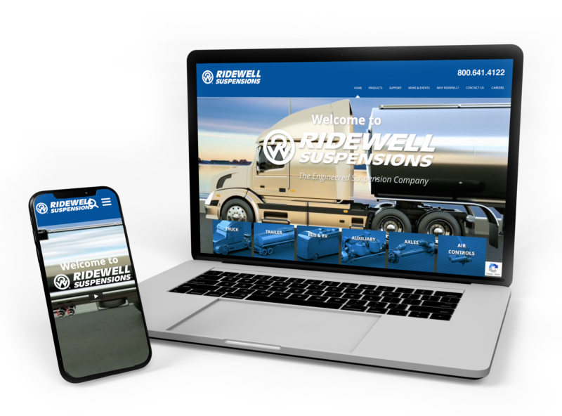 Featured Client — Ridewell Suspensions | Rains Birchard Marketing